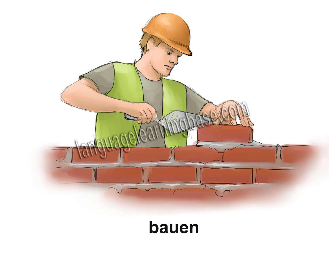 Visual cards to learn German words - learn German,german,words ...